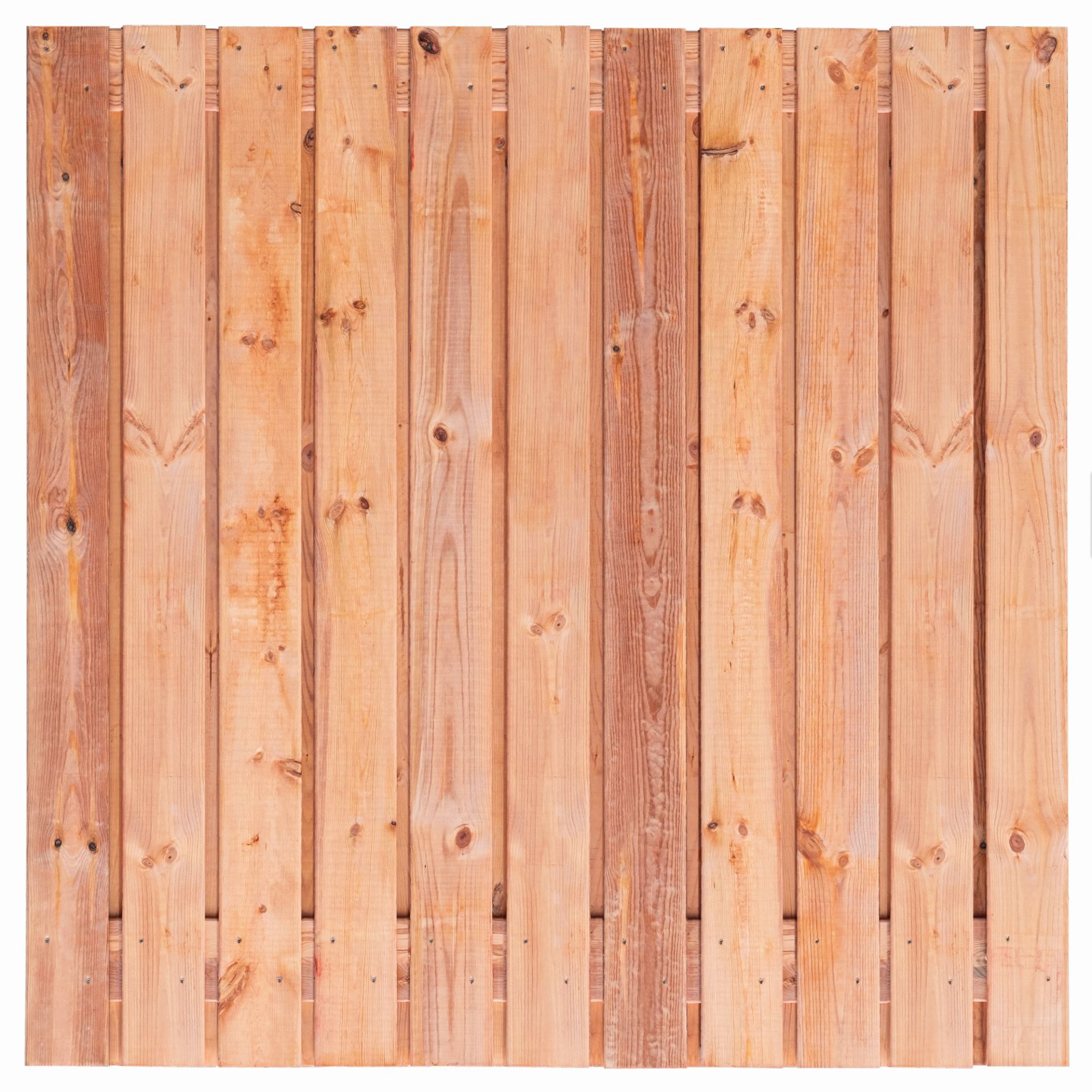 Tuinscherm Red Class Wood, 23-planks (21 + 2) Agadir 180 x 180 cm ...