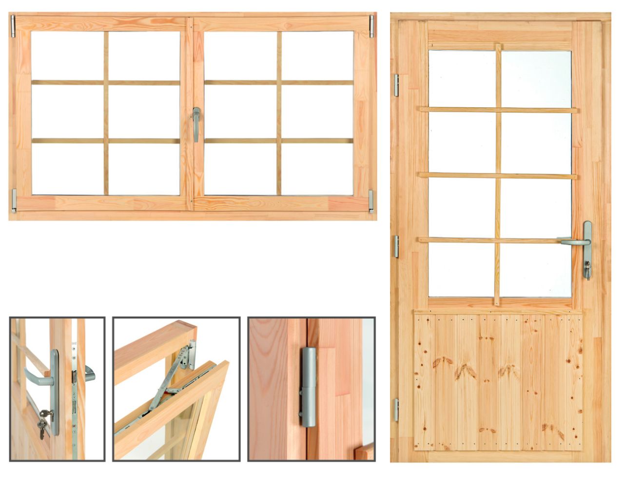 Deluxe windows and doors | Ardee| untreated | Tuindeco.com